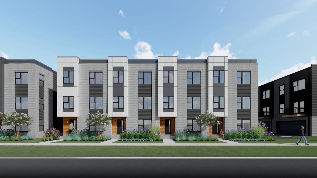Our Projects - Current Projects - The Row on Merchant | Vandercar