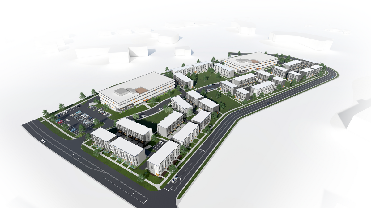 Our Projects - Current Projects - The Row on Merchant | Vandercar