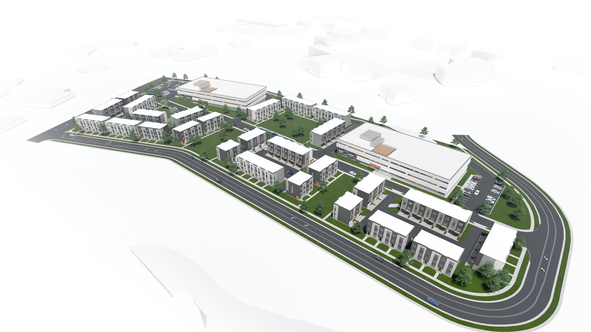 Our Projects - Current Projects - The Row on Merchant | Vandercar