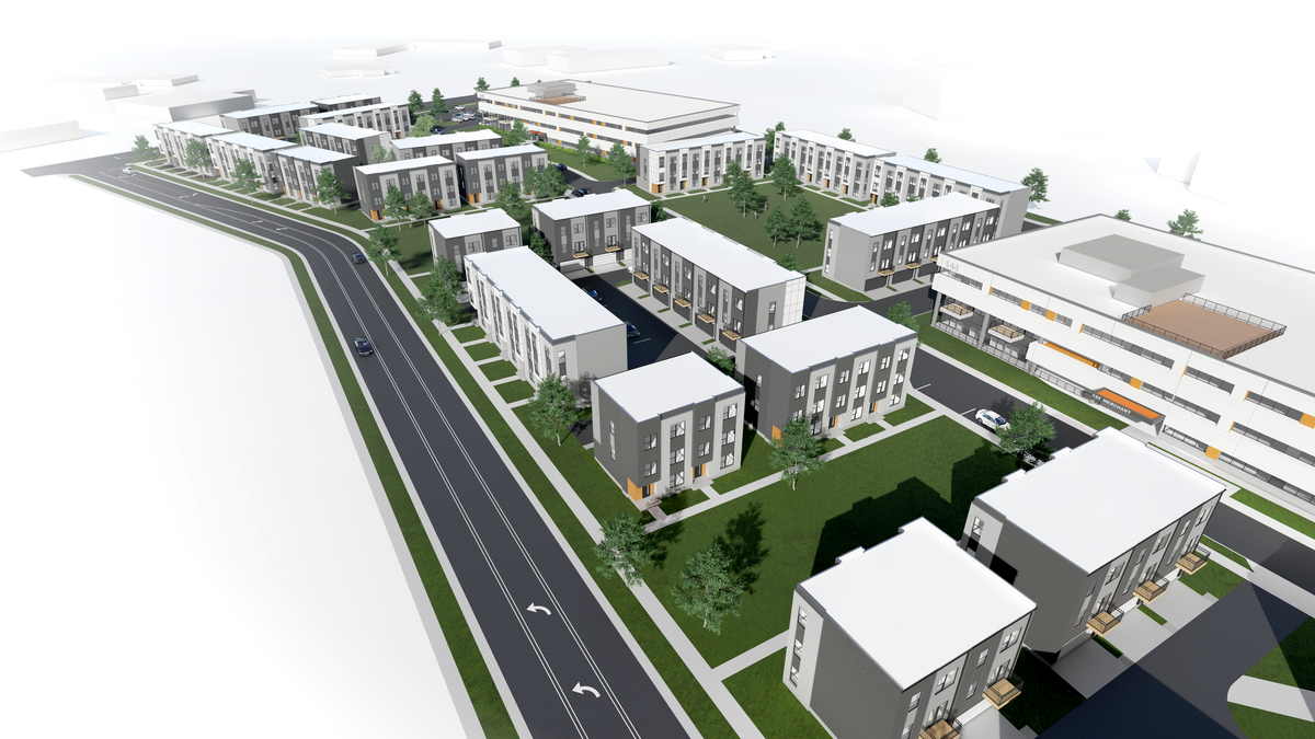 Our Projects - Current Projects - The Row on Merchant | Vandercar