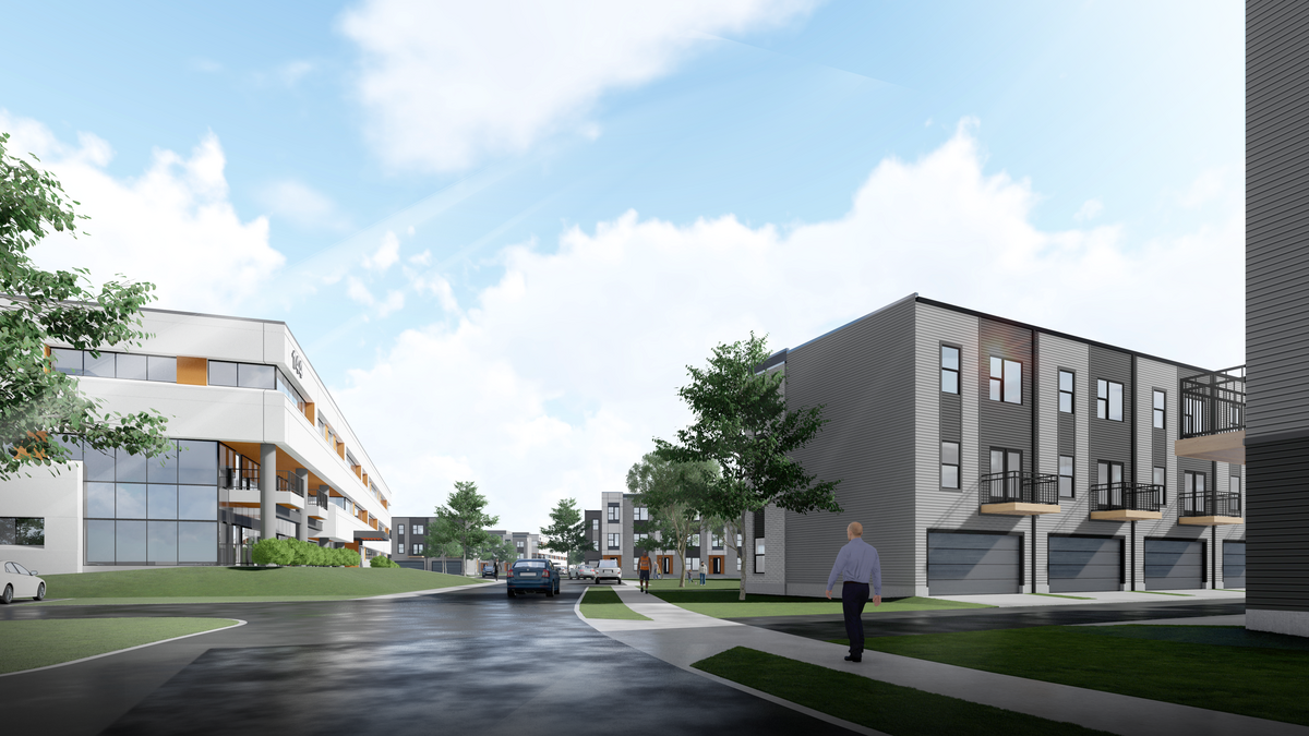 Our Projects - Current Projects - The Row on Merchant | Vandercar
