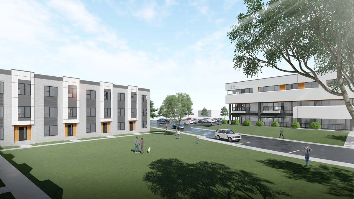 Our Projects - Current Projects - The Row on Merchant | Vandercar