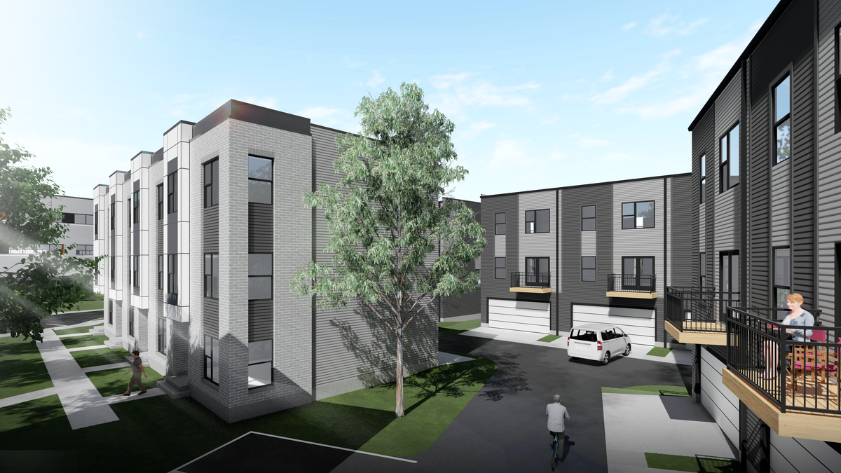 Our Projects - Current Projects - The Row on Merchant | Vandercar